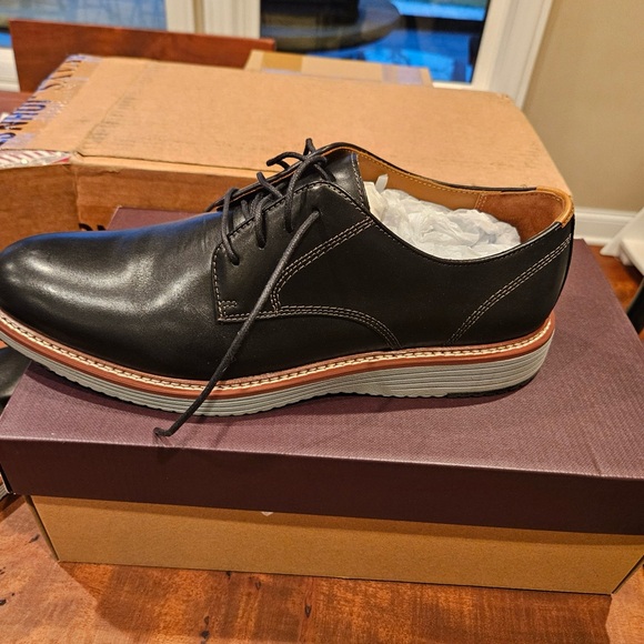 Johnston & Murphy | Shoes | Black Oxford Shoes With Glossy Finish ...